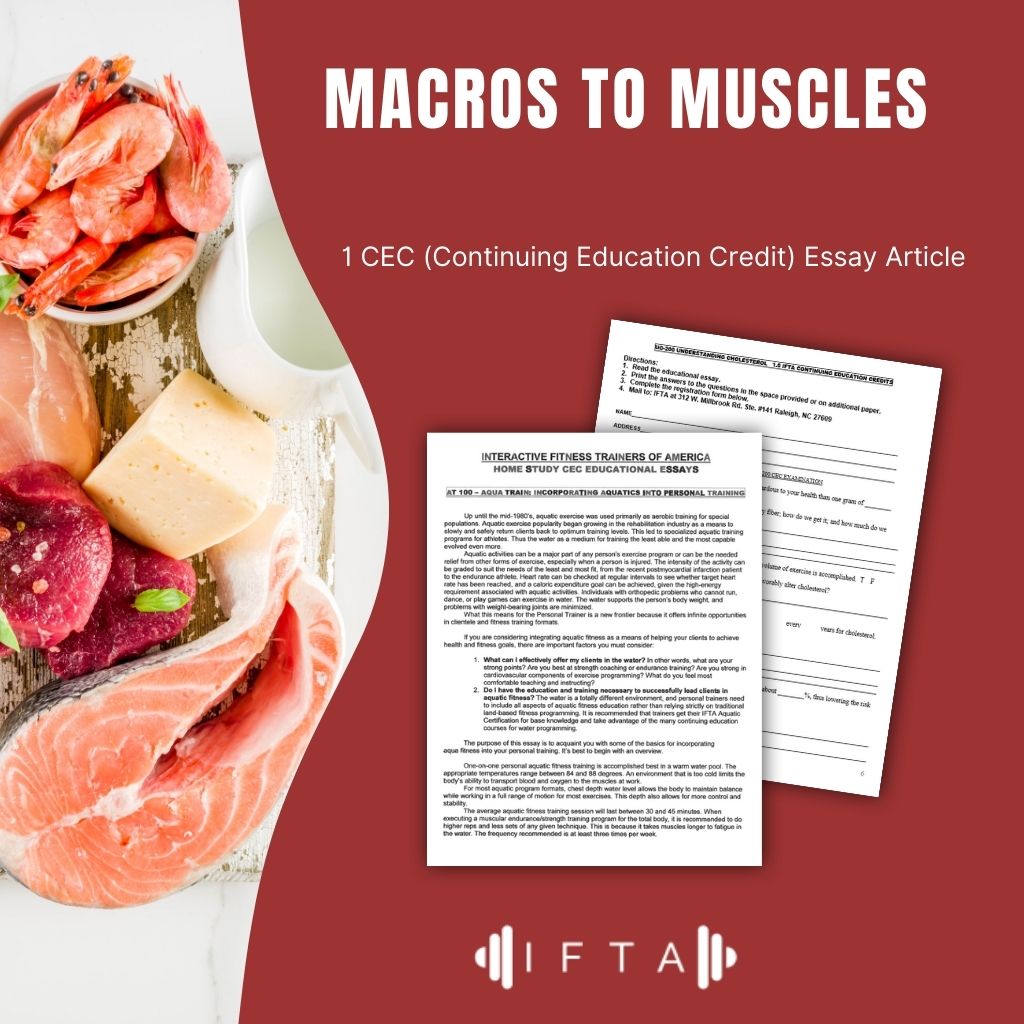 Macros to Muscles - IFTA Fitness